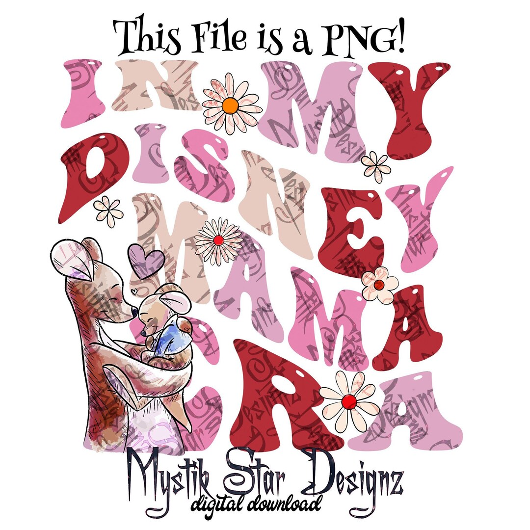 Cute Kanga and Roo PNG Kanga in My Mama Era PNG Digital Download PNG ...