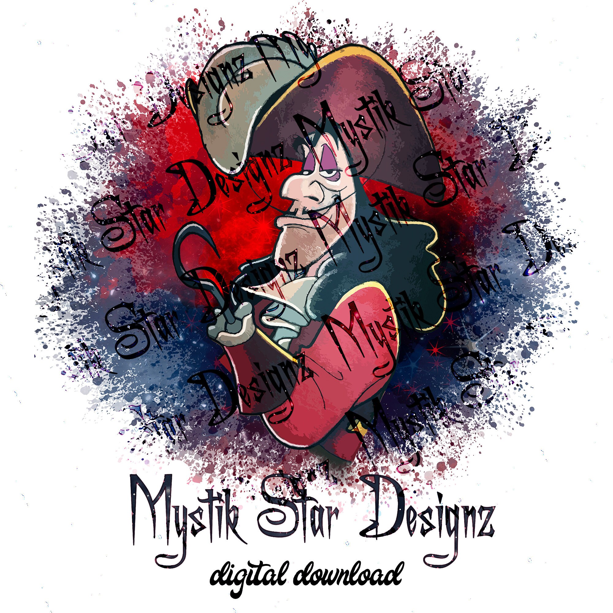 Kapitein Haak Poster Kapitein Haak (Wenswereld) | Once Upon A Time