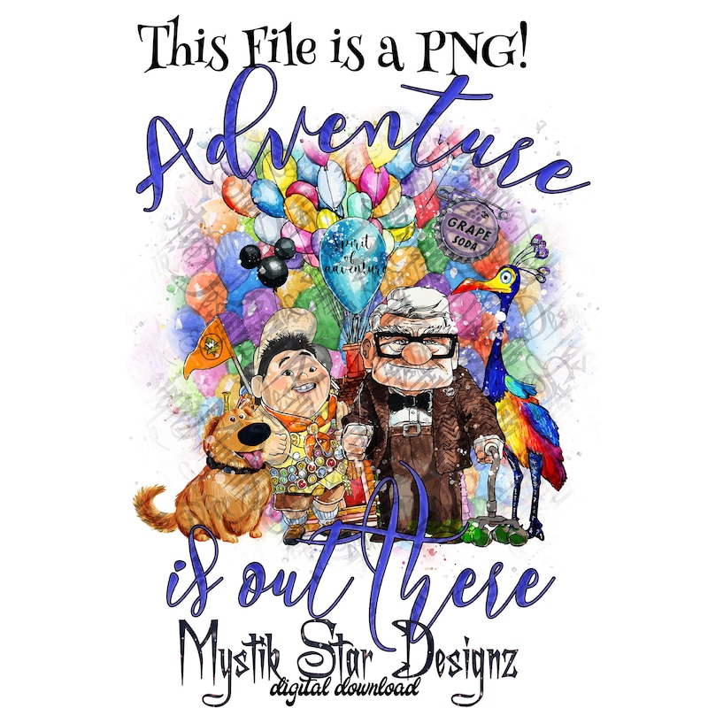 Up Pixar Wall Art - Etsy