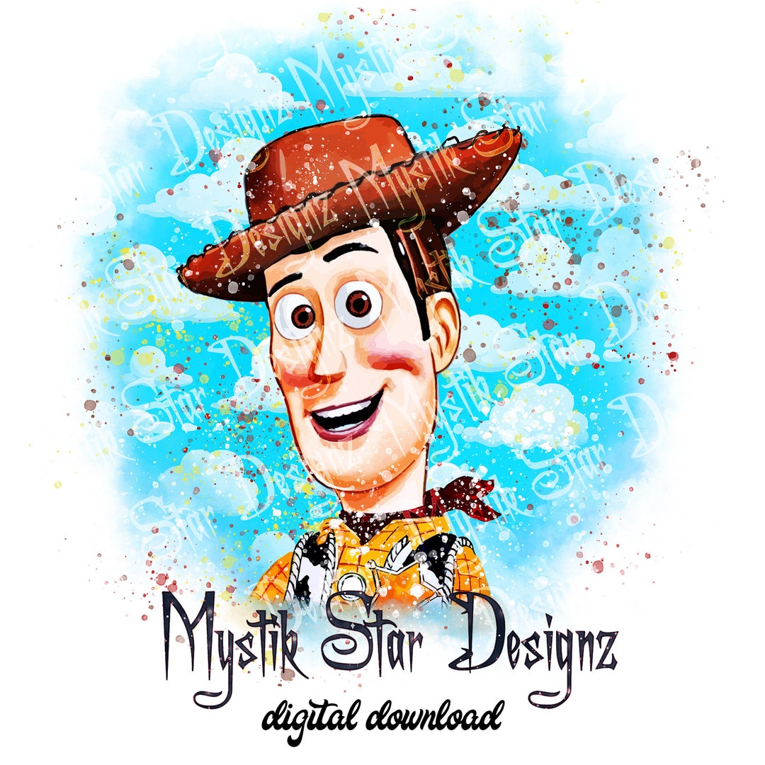 Toy Story PNG Cute Woody Clipart Digital Download PNG - Etsy Australia
