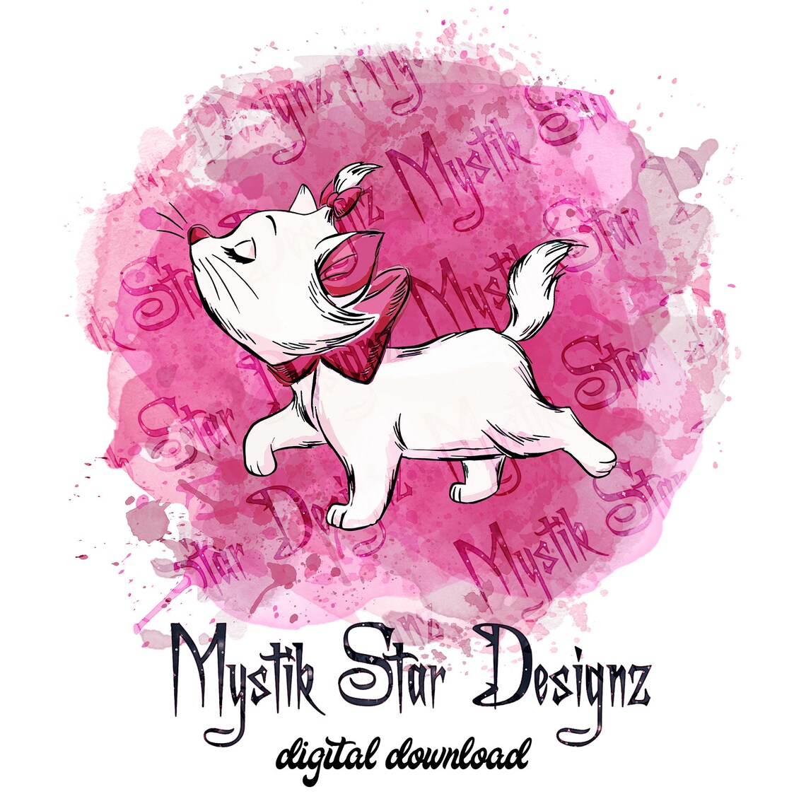 Cute French Cat PNG Cute Marie Cat PNG Digital Download - Etsy