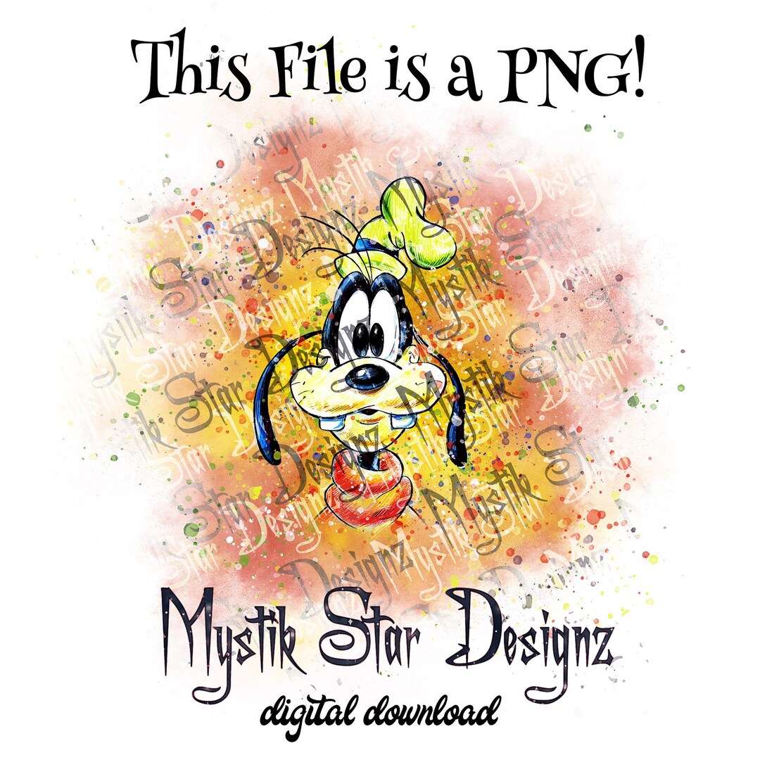 Cute Goofy PNG Goofy PNG Digital Download PNG Commercial - Etsy