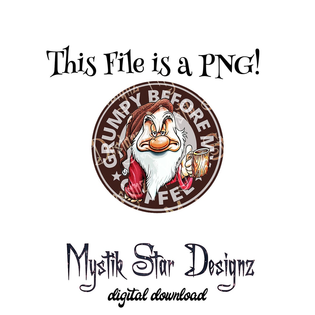 Grumpy Before My Coffee Logo - Etsy