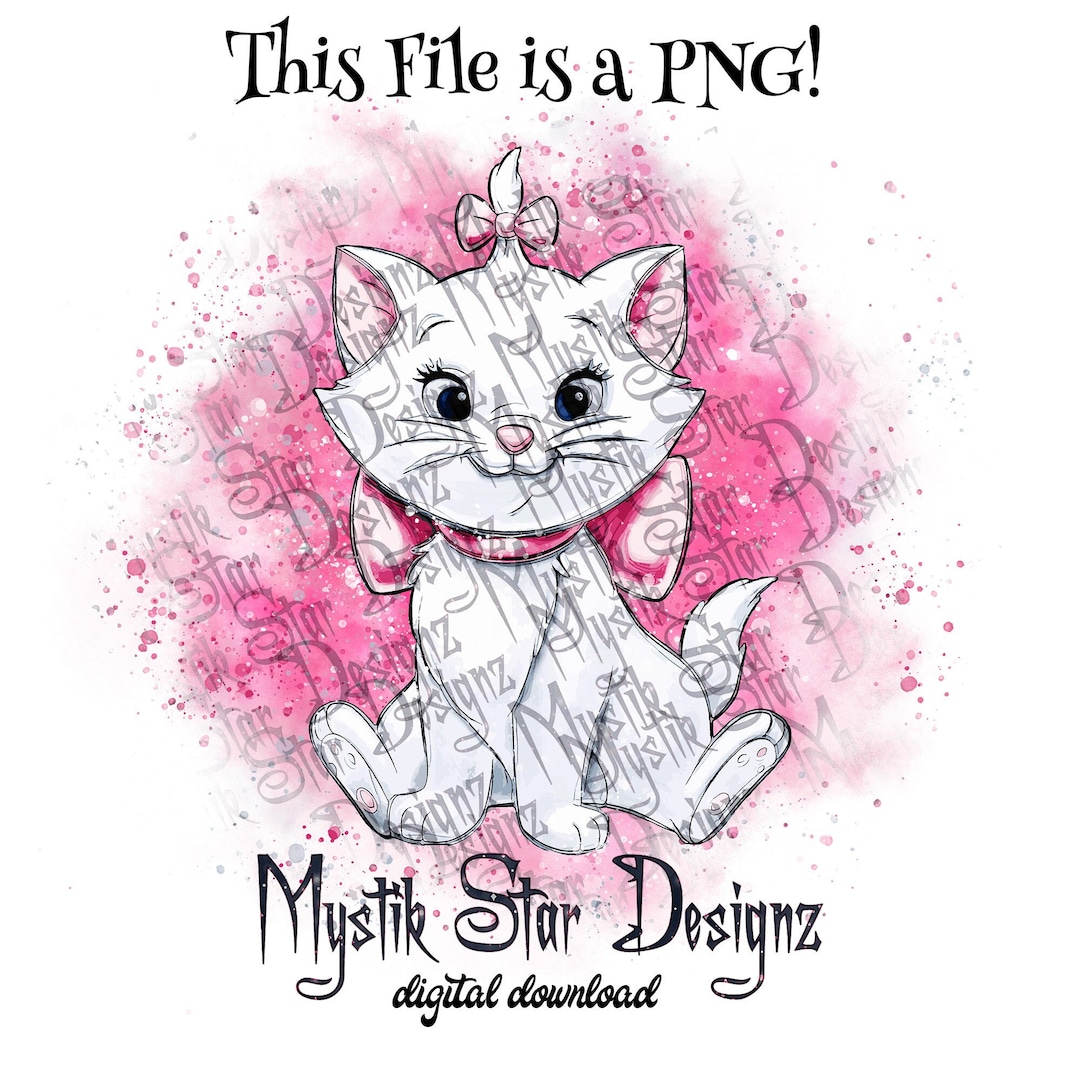Cute French Cat PNG | Cute Marie Cat PNG | Digital Download PNG ...