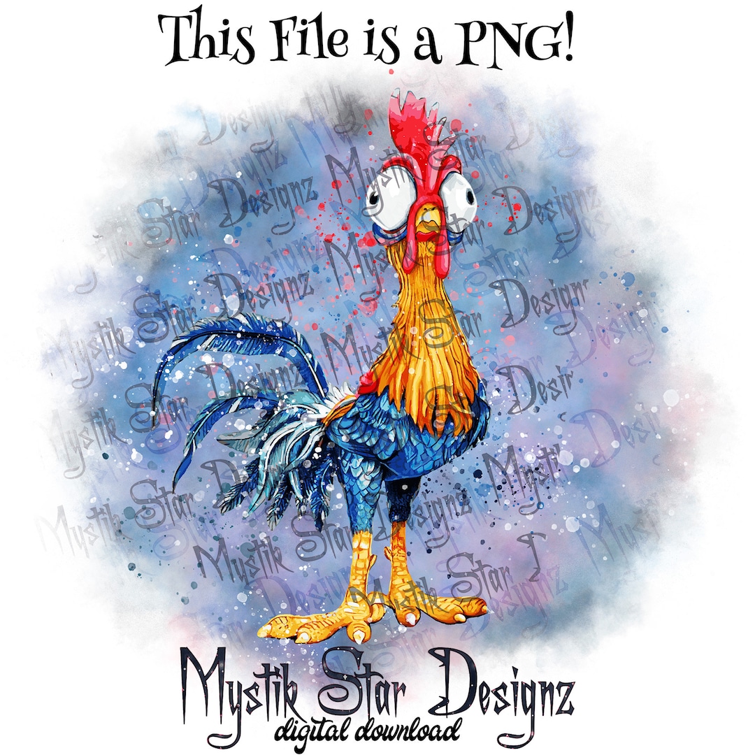 Hei Hei Pngs Moana Hei Hei PNG Digital Download PNG Commercial Use - Etsy