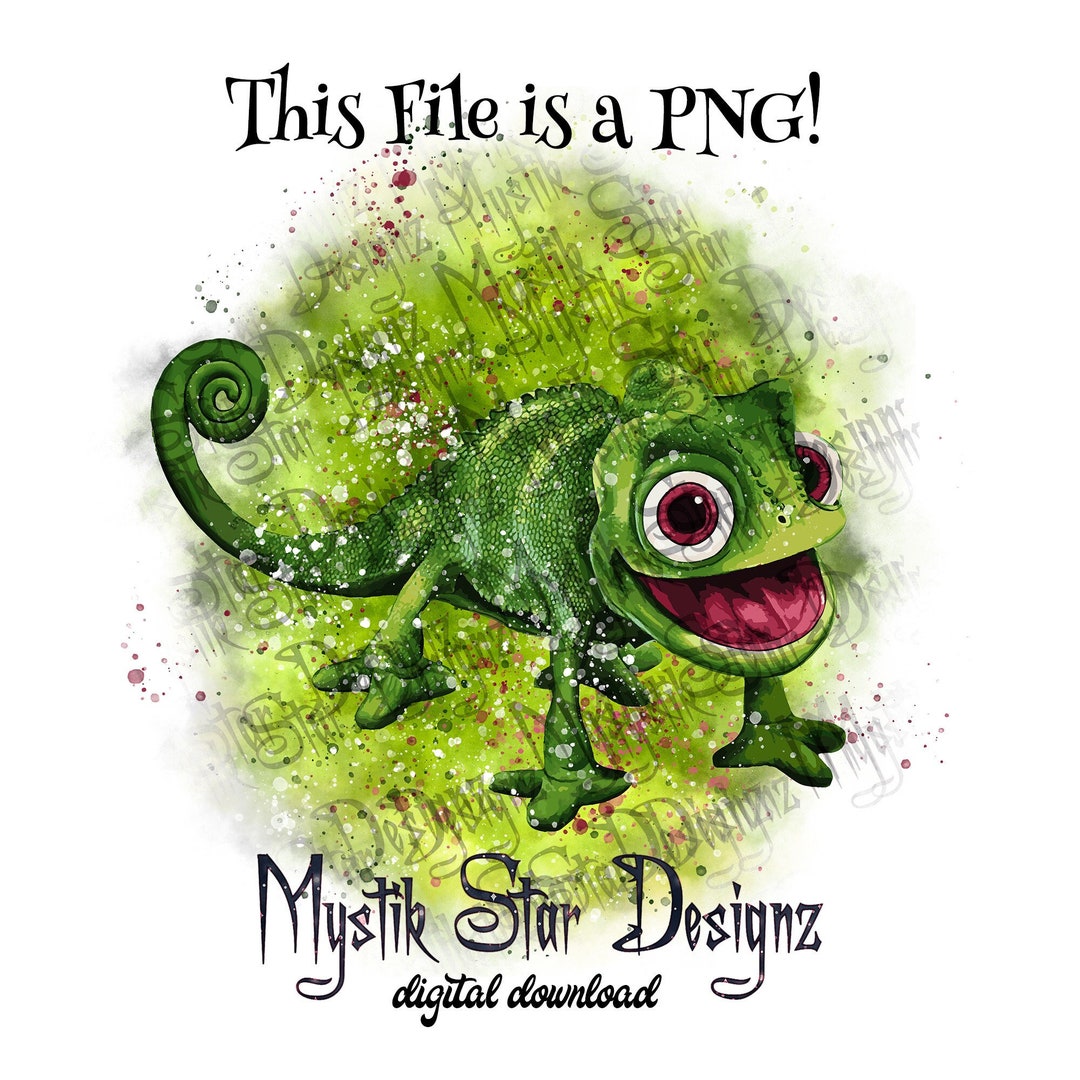 Cute Pascal PNG | Rapunzel Pascal PNG | Digital Download PNG ...