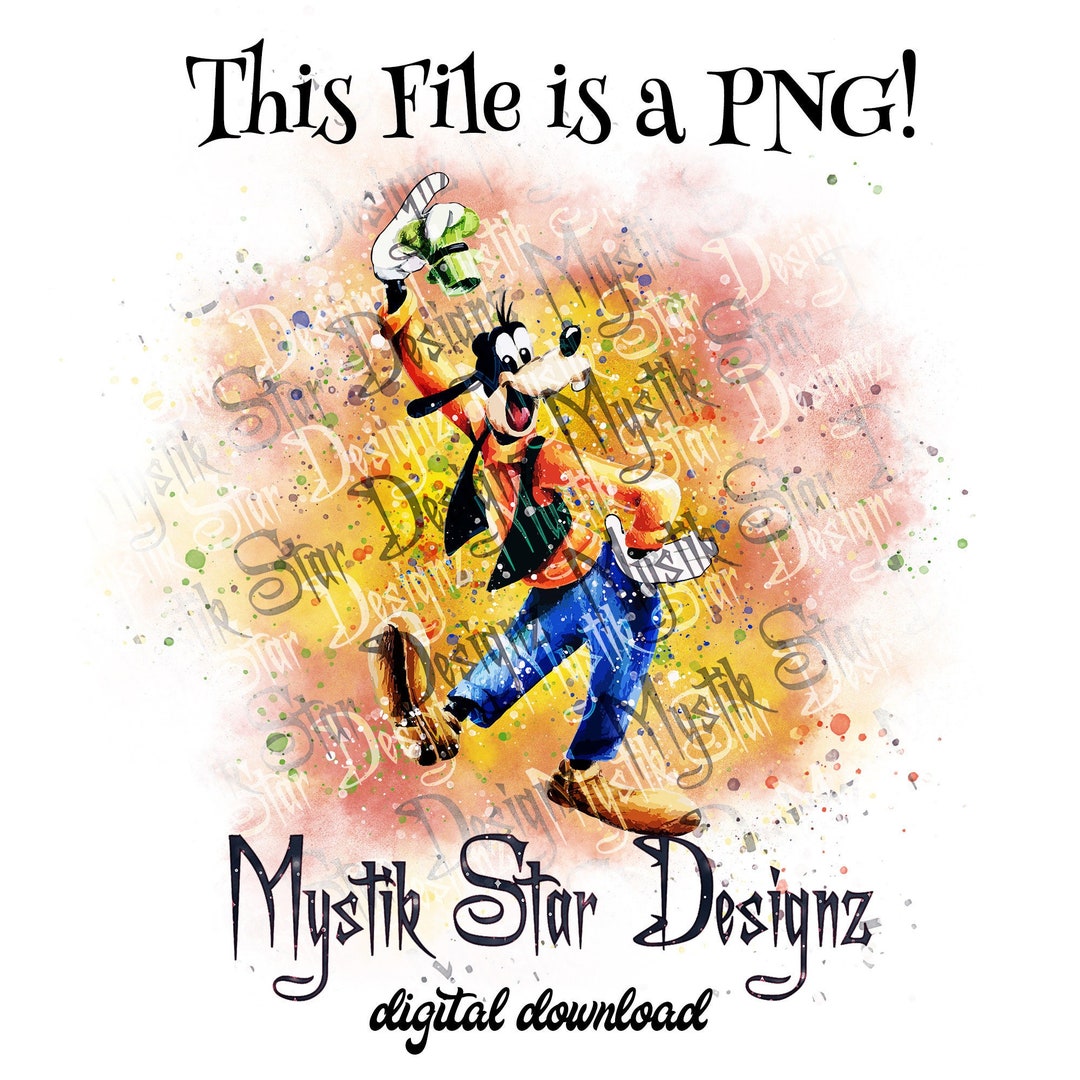 Standing Goofy PNG Goofy PNG Digital Download PNG - Etsy Australia