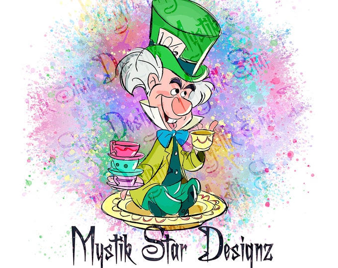 Futuristic Mad Hatter Clipart Vector Graphic Svg Png Jpg Eps Sci Fi ...