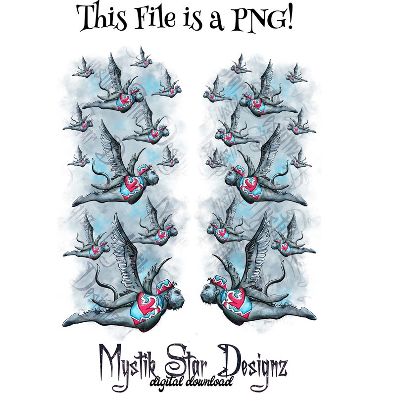 Magic Flying Monkey PNG: Bad Witch Wizard of OZ Design (digital ...