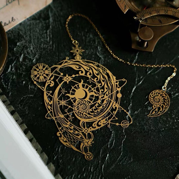 Metal Bookmark - Etsy