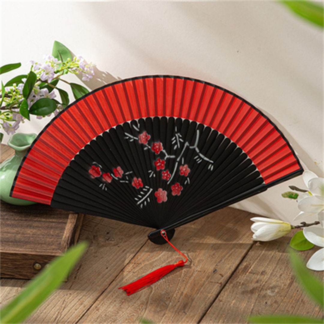 Multiple Styles of Blooming Flowers Fans Vintage - Etsy