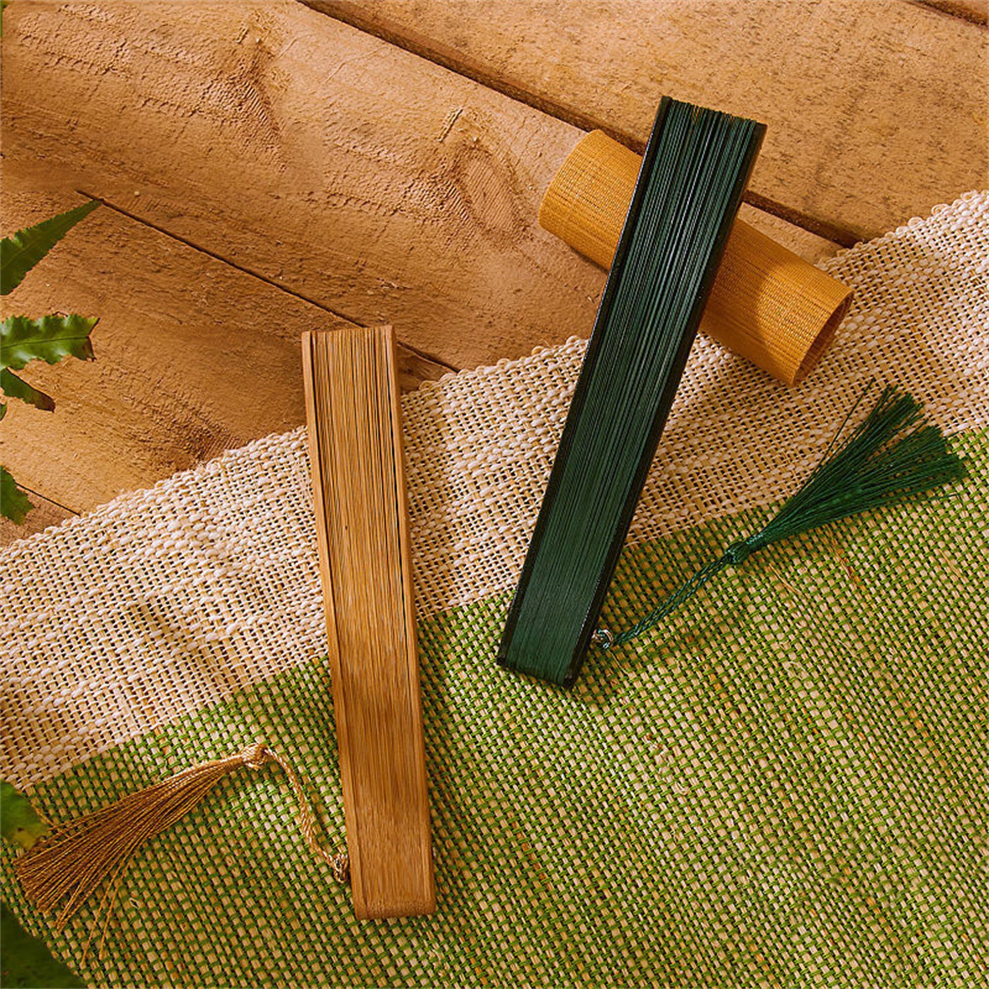 Multiple Colors of Full Bamboo Folding Fanchinese Style - Etsy