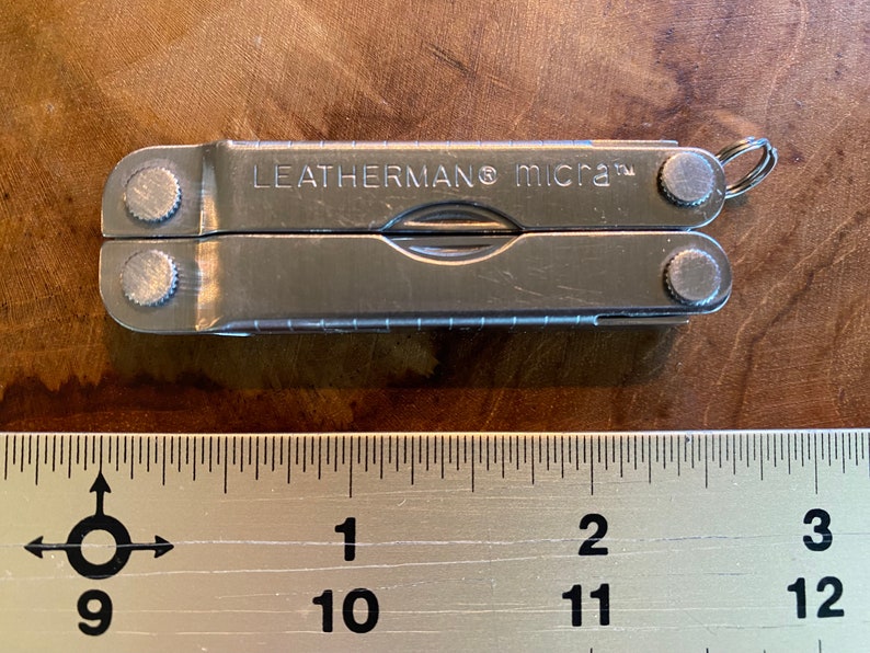 Leatherman Micra - Vintage (used) - Multi-tool 10-in-1 Tool. Great for ...