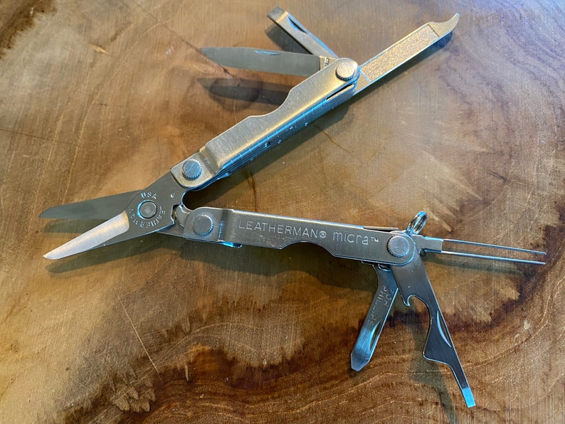 Leatherman Micra - Vintage (used) - Multi-tool 10-in-1 Tool. Great for ...