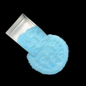 Turquoise Crushed Raw Stone Powder, Sky Blue Crushed Powder Great for ...