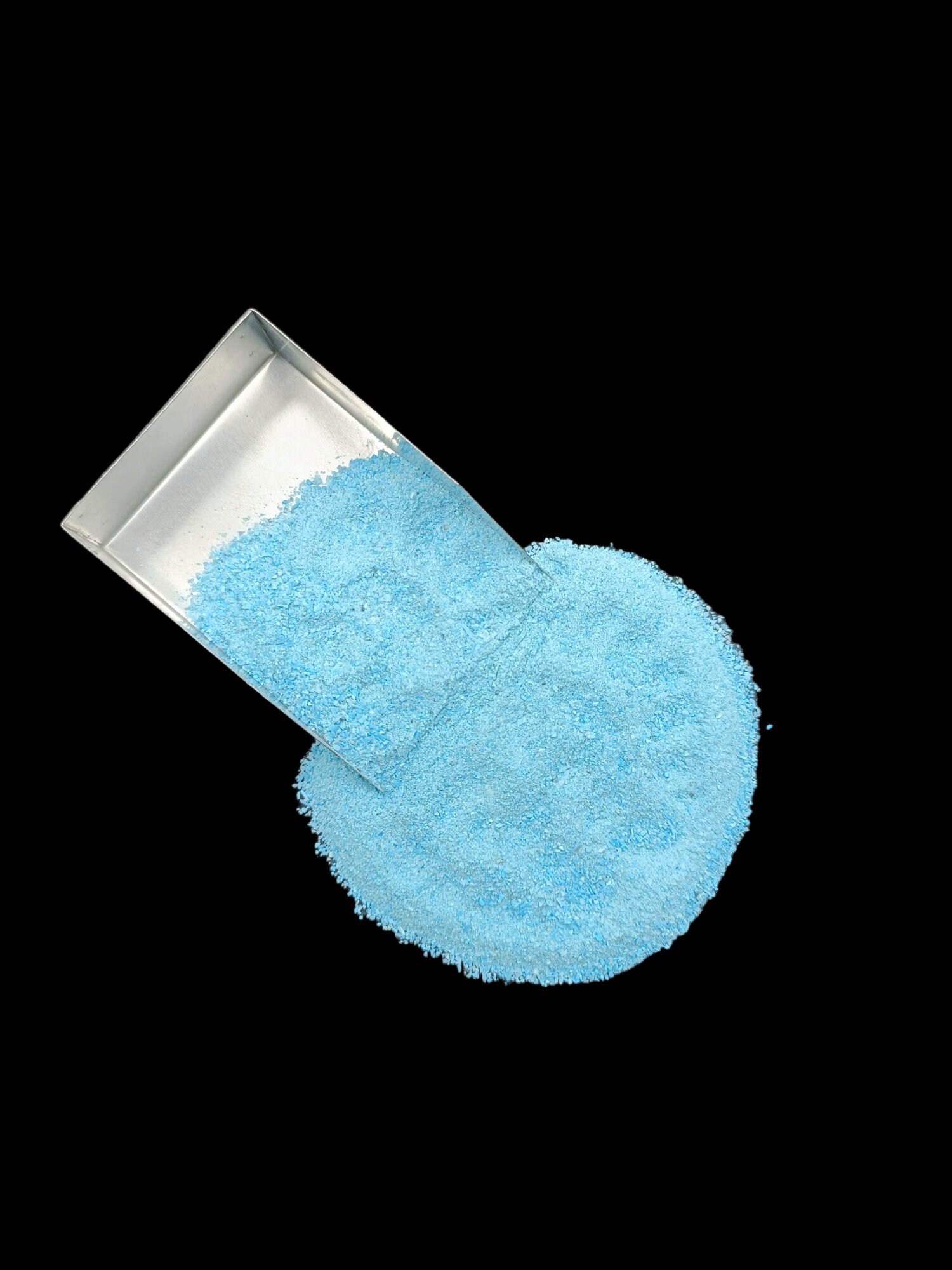 Turquoise Crushed Raw Stone Powder, Sky Blue Crushed Powder Great for ...