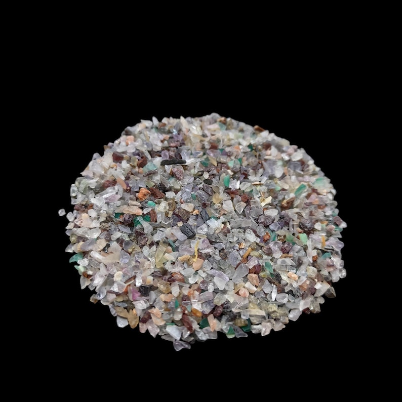 Crushed Natural Stone Mix for Resin Art and Home Decor - 1-3mm Coarse ...