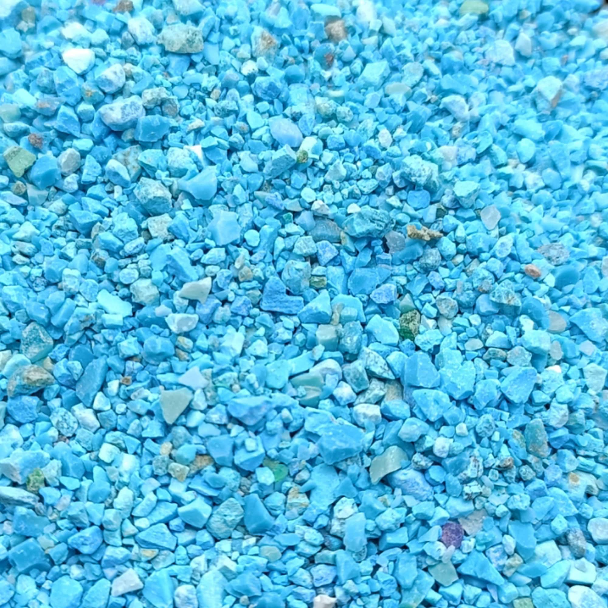 Natural Gemstone Crushed Raw Rough Stone Powder, 1-3mm Crushed Powder ...