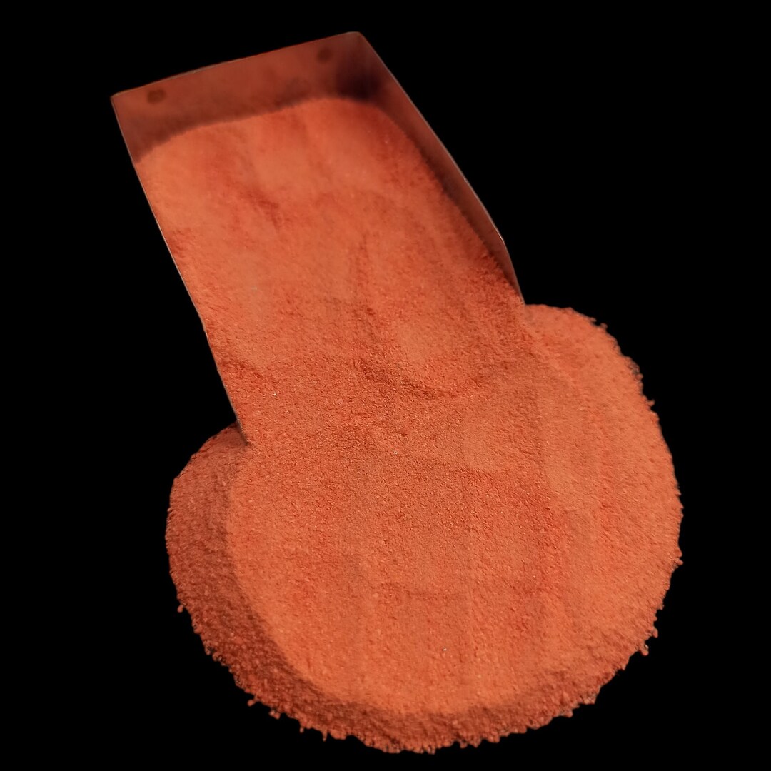 Crushed Orange Turquoise Fine Dust Sand Powder for Paints Woodworking ...