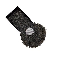 AAA+ Crushed Black Obsidian Gemstone Coarse 1-3 MM Natural Obsidian ...