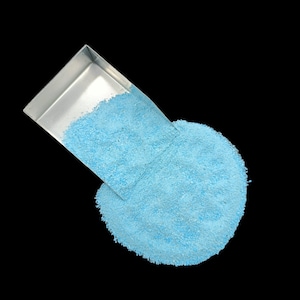 Turquoise Crushed Raw Stone Powder, Sky Blue Crushed Powder Great for ...