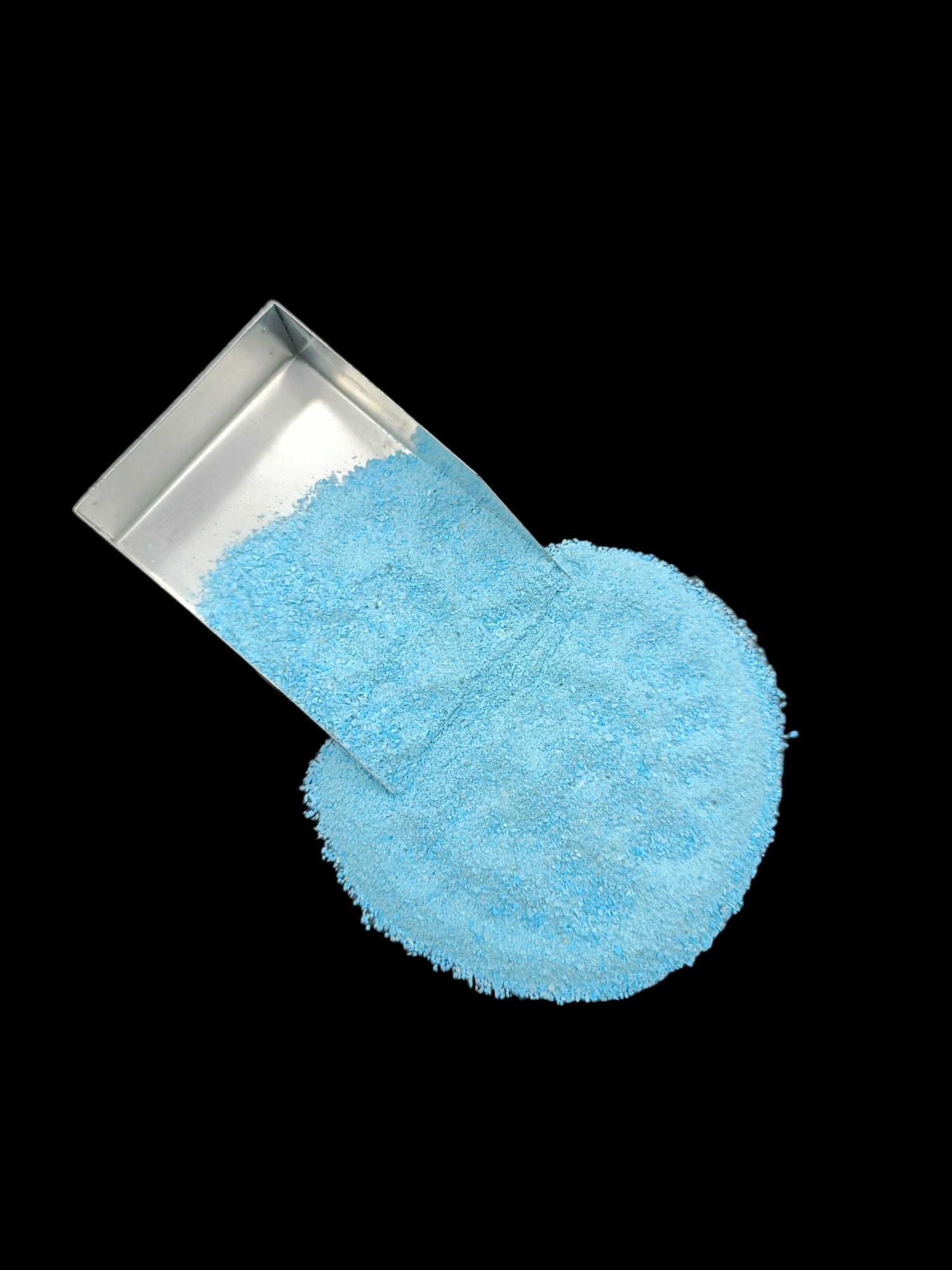 Turquoise Crushed Raw Stone Powder, Sky Blue Crushed Powder Great for ...