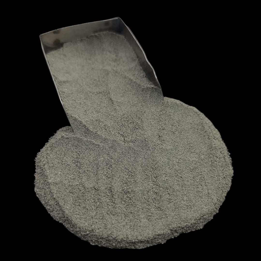 Black Tourmaline With Mica Hand-crushed Coarse Crushed Gemstone Powder ...