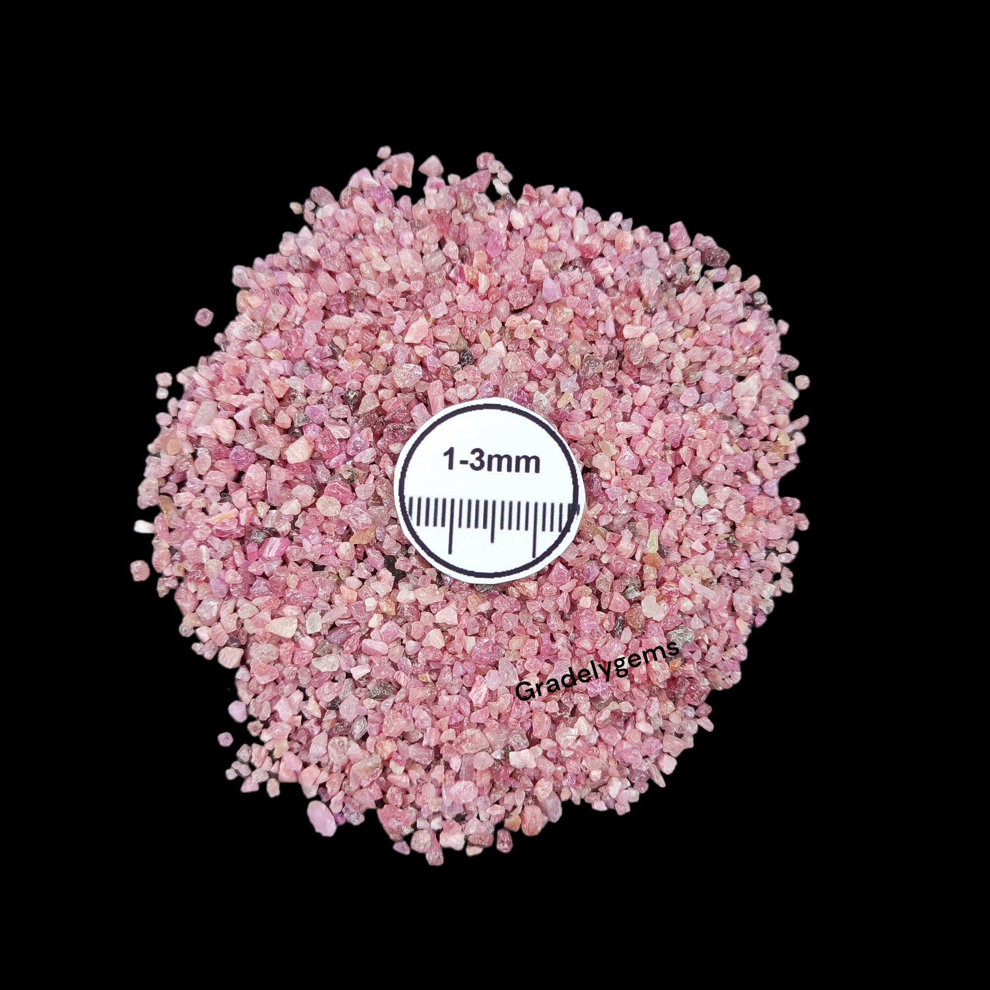 Birthstone Gemstone Crushed Raw Stone Powder Healing Crystal - Etsy