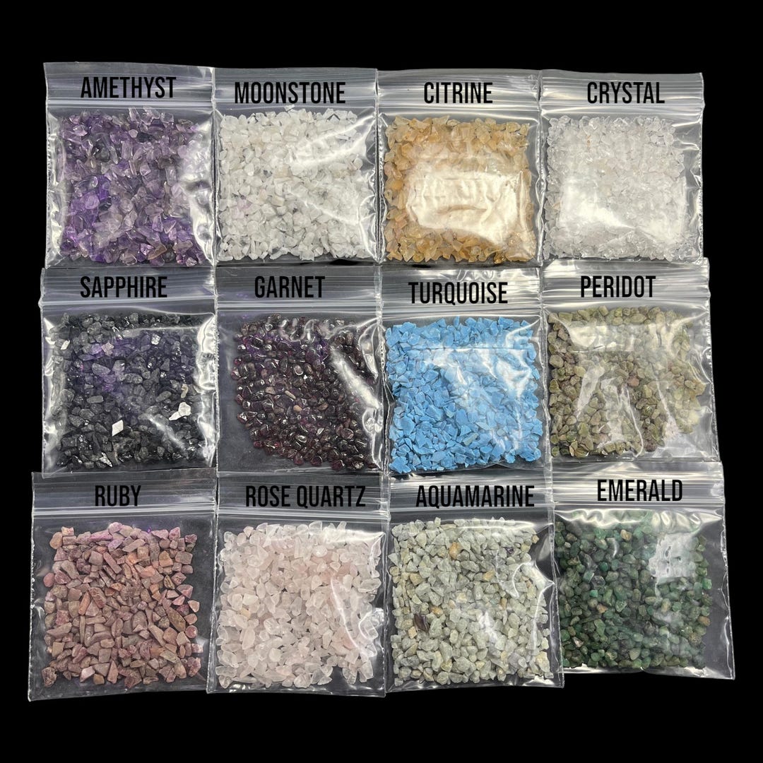Gemstone Crushed Coarse Premium Quality Dust Free Collection Natural ...