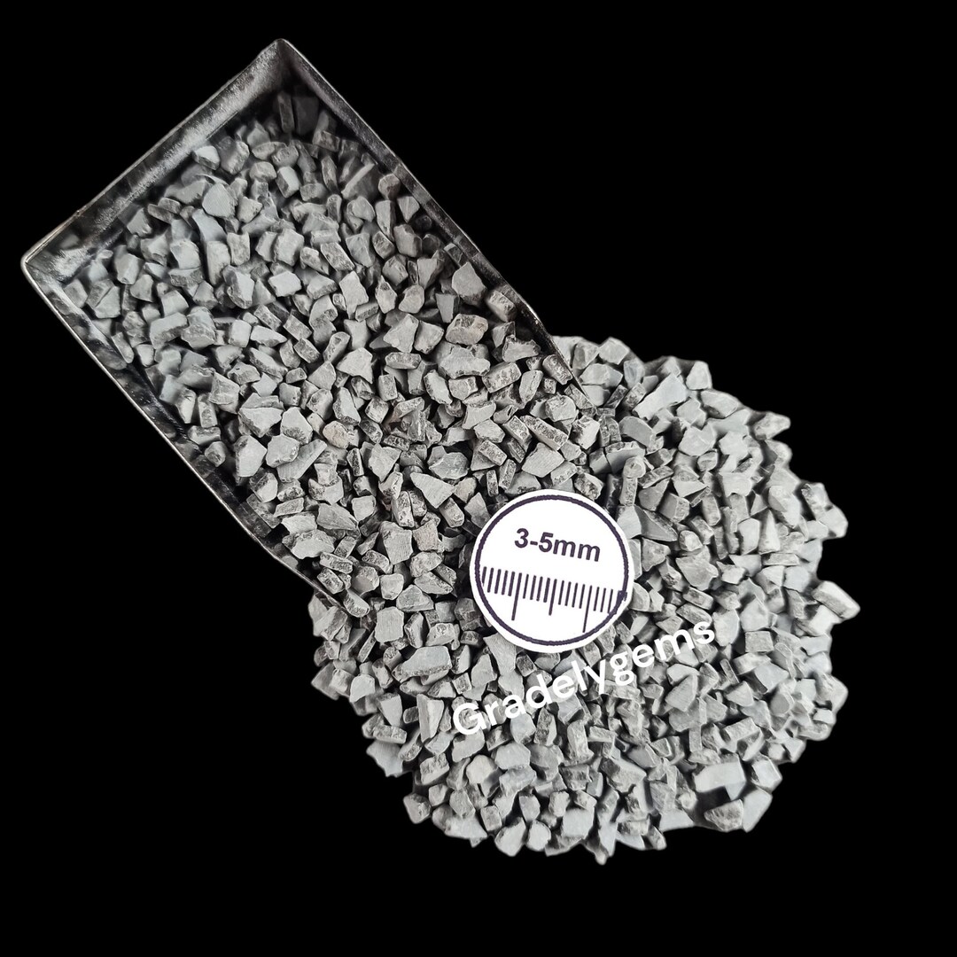 Black Stone Powder 3-5mm for Art Crafts Jewelry Making - Decorative ...