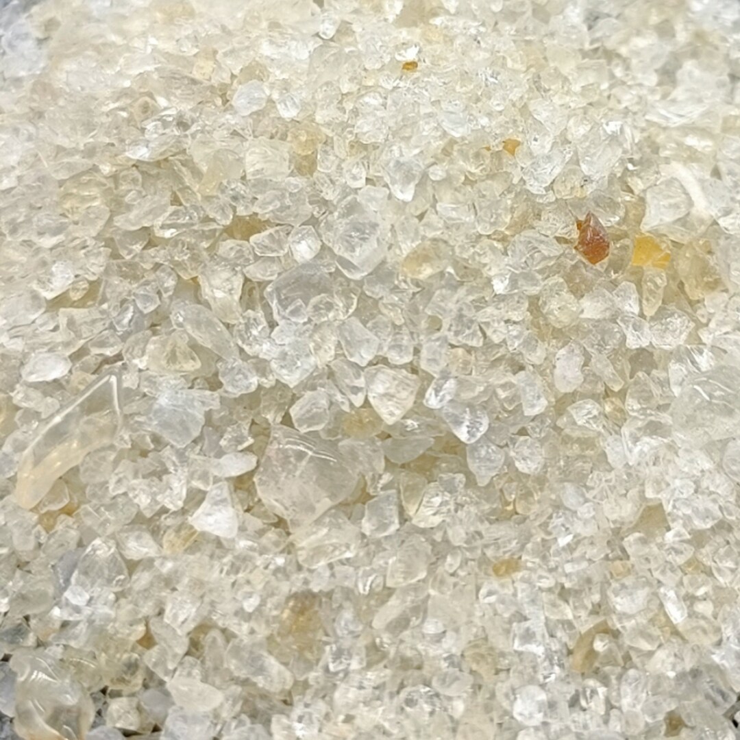 Natural Citrine Crushed Gemstone Powder Size 1-3mm Thick Gemstone ...