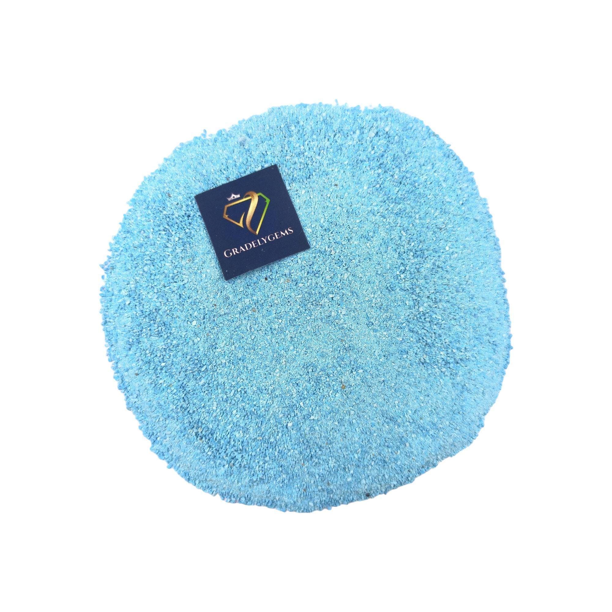 Turquoise Crushed Gemstone Powder for Massage Crafts - December ...