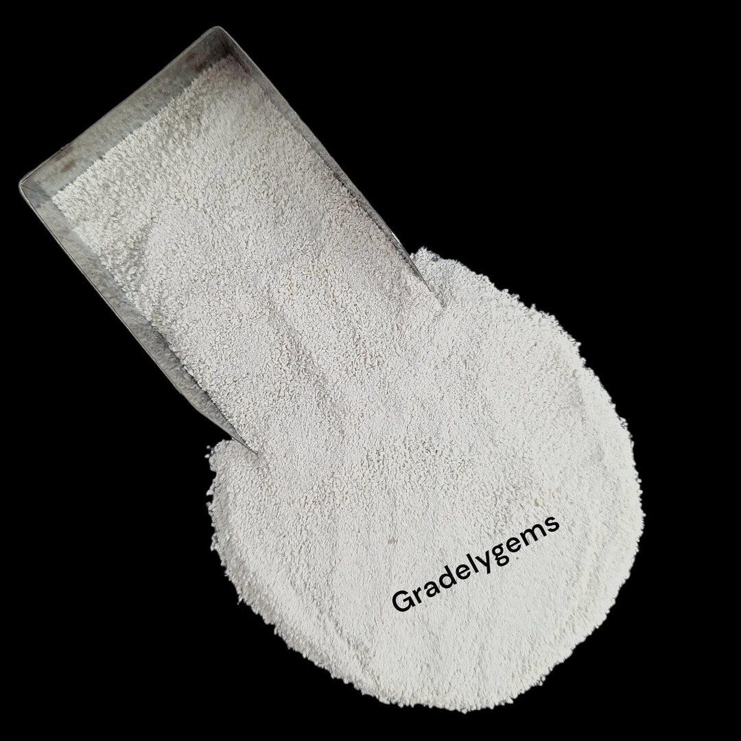 White Turquoise Crushed Gemstone Powder – Fine Dust for Art, Jewelry ...