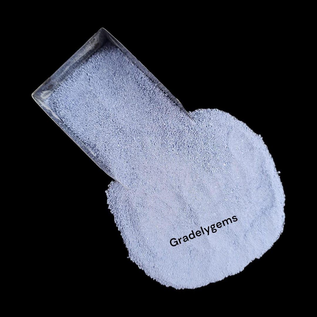 Lavender Turquoise Gemstone Dust: Fine Powder for Art, Inlay, and ...