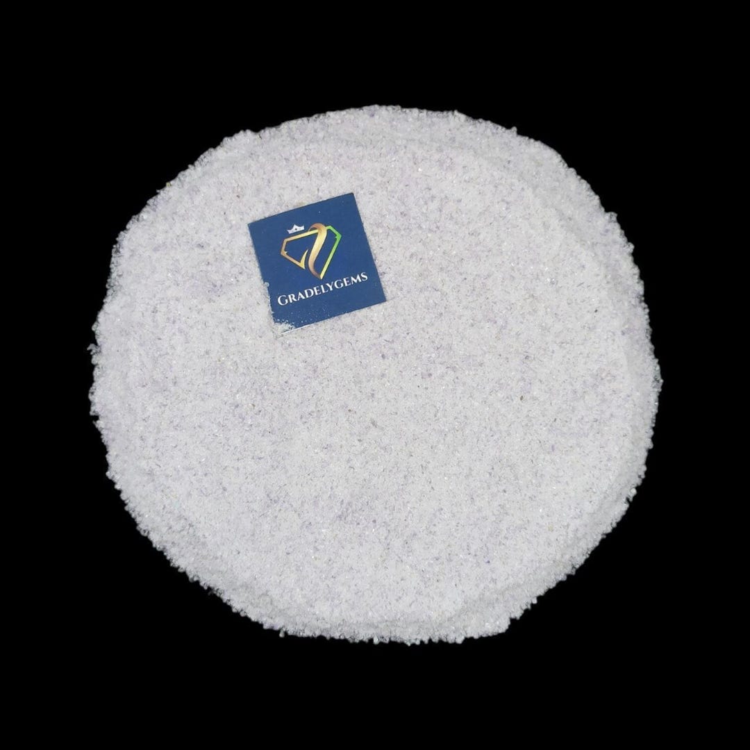 Natural Hand-crushed Amethyst Gemstone Powder for Massage Crafts ...