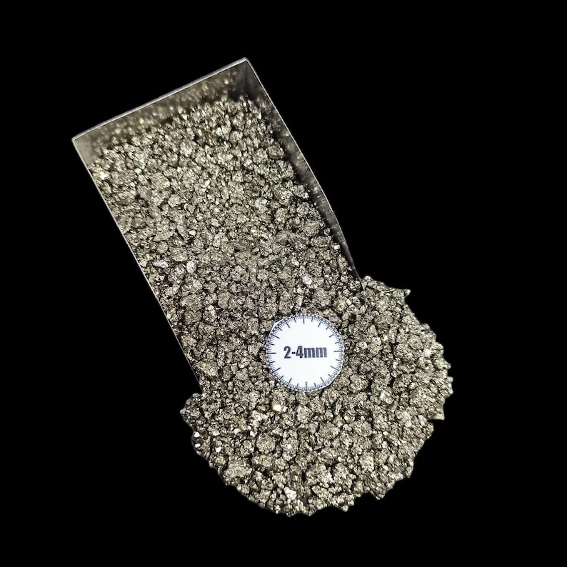 Peru Pyrite Coarse Powder 2-4mm for Fish Tank Landscaping Jewelry Inlay ...