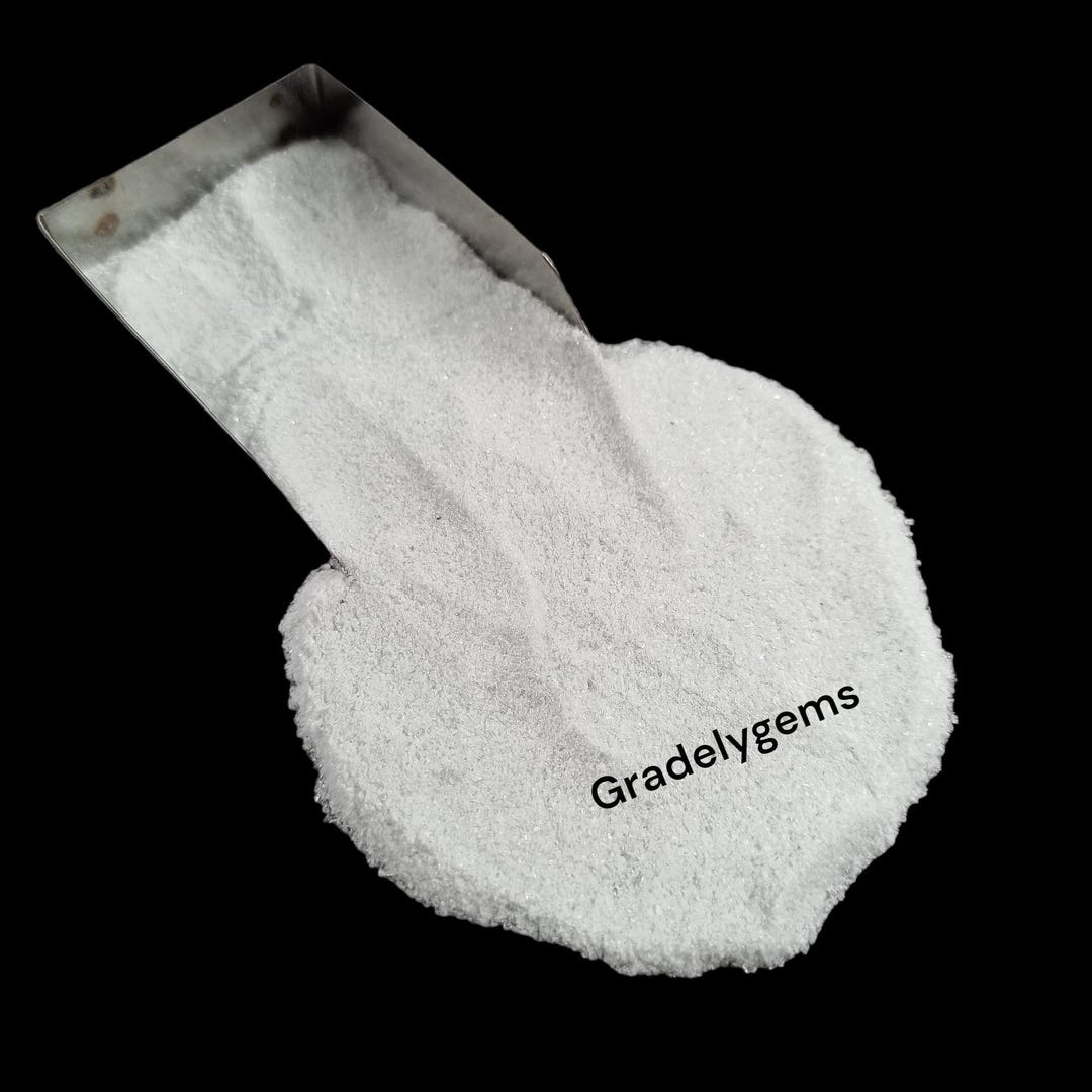 Lite Aqua Blue Hydro Quartz Crushed Fine Dust Powder for Resin Art and ...