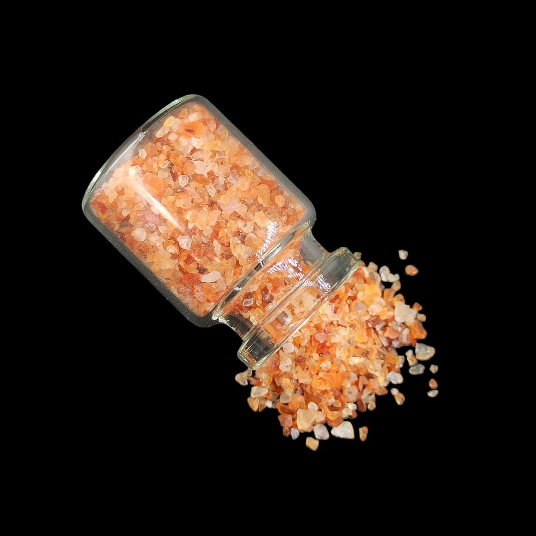 Crushed Gemstone Powder Carnelian - Etsy
