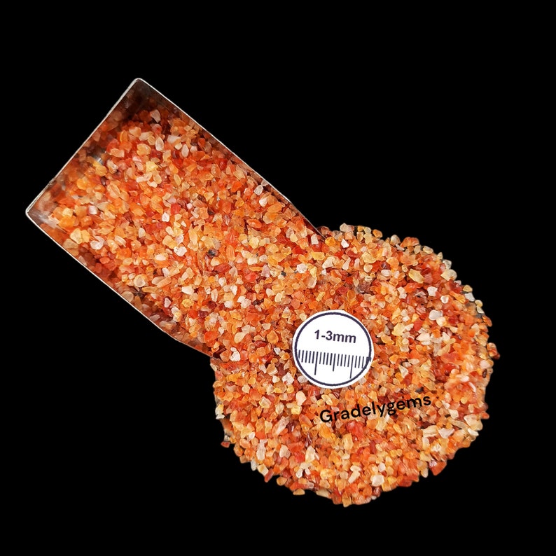 Premium Gemstone Crushed Coarse Powder 1-3mm for Ring Inlay ...