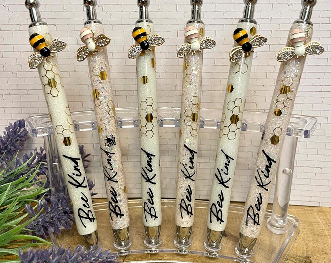 Bee Kind Stainless Steel Gel Pen - Etsy