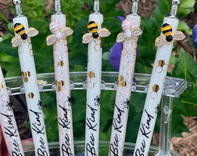 Bee Kind Stainless Steel Gel Pen - Etsy