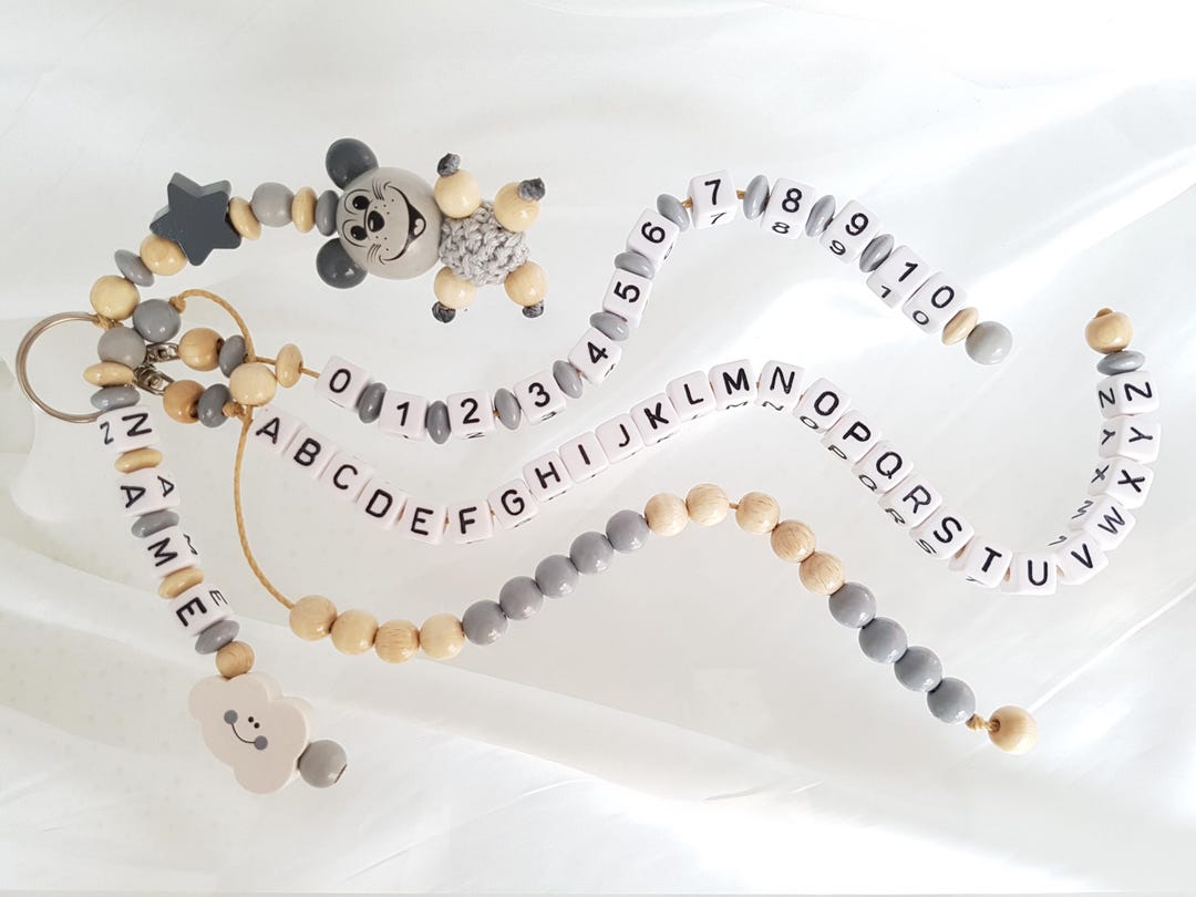 ABC Arithmetic Chain, With Name, Letter Chain, ABC Chain, Gift for ...