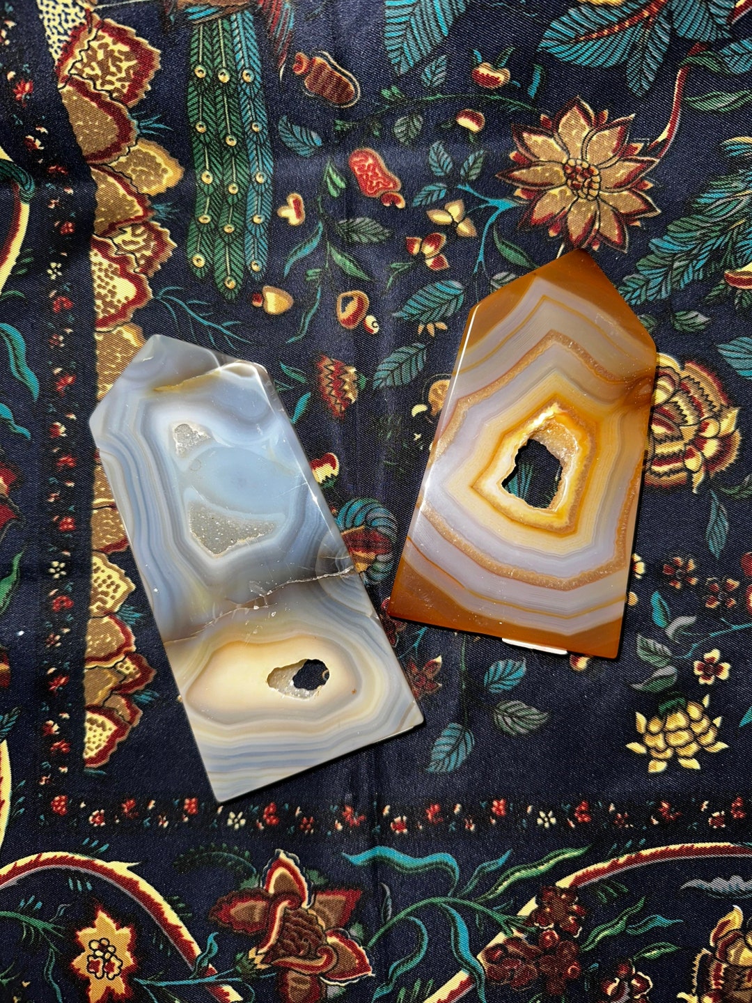 Druzy Agate Towers - Etsy