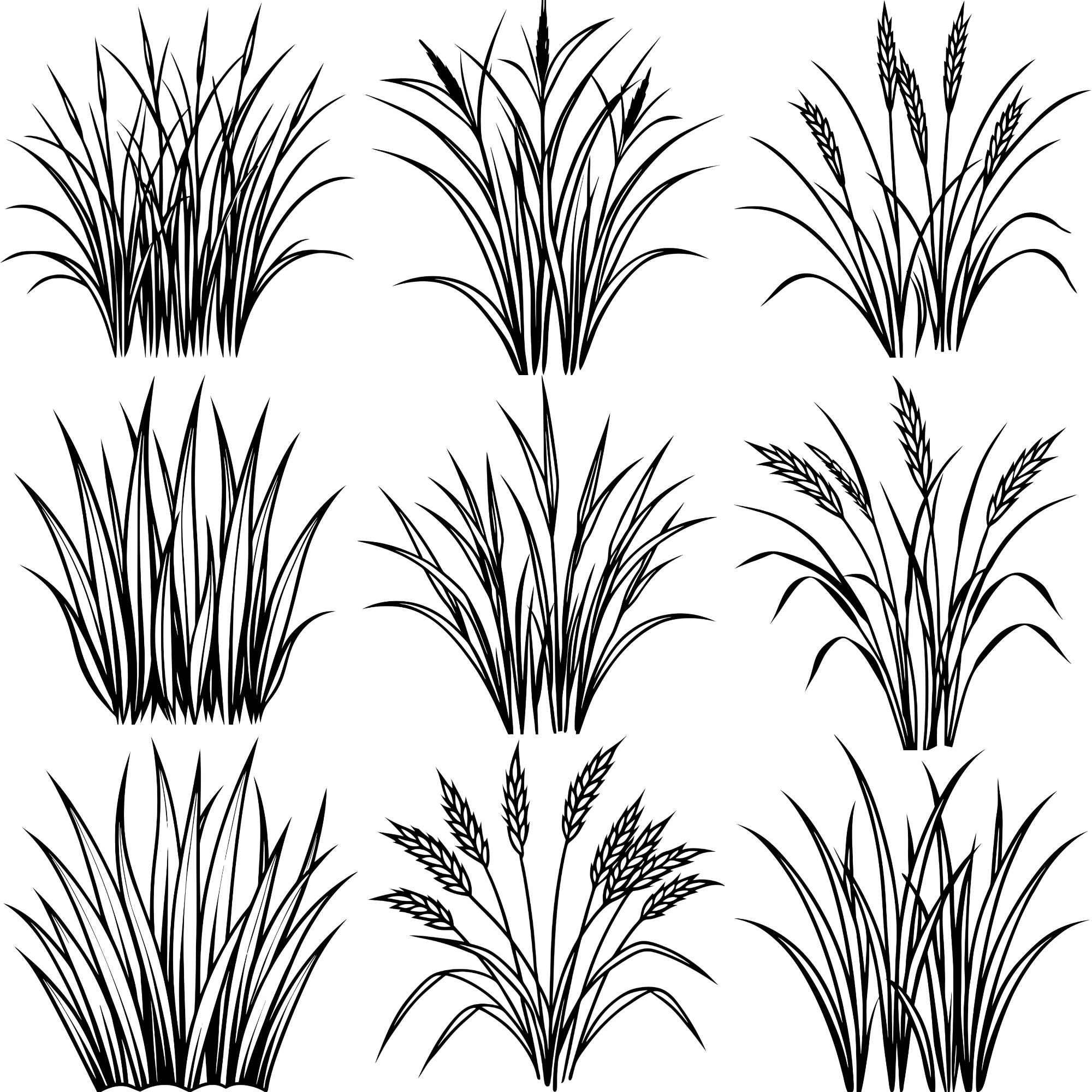 Grass SVG Bundle: Landscape Cut Files for Cricut (digital Download) - Etsy