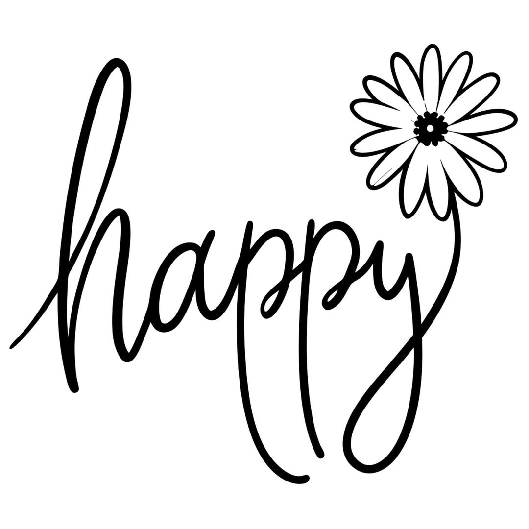 Happy SVG and PNG, Feel Good Svg Mindfulness Svg Png Life is Happy ...