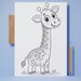 Safari Animals Coloring Pages, 21 Designs (PDF Download) - Etsy