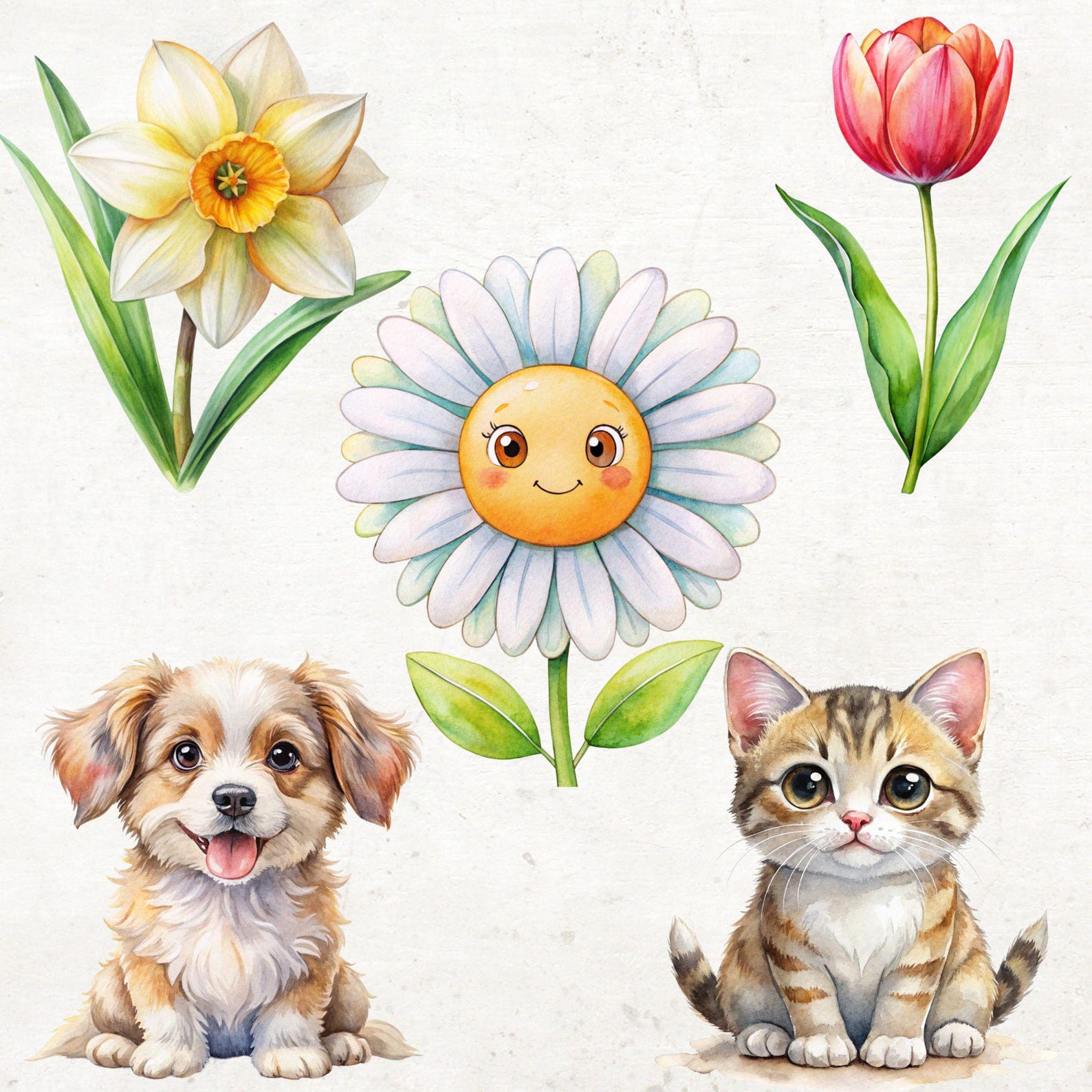 Watercolor Spring PNG Clipart, Happy Spring, Seasonal Aactivities ...
