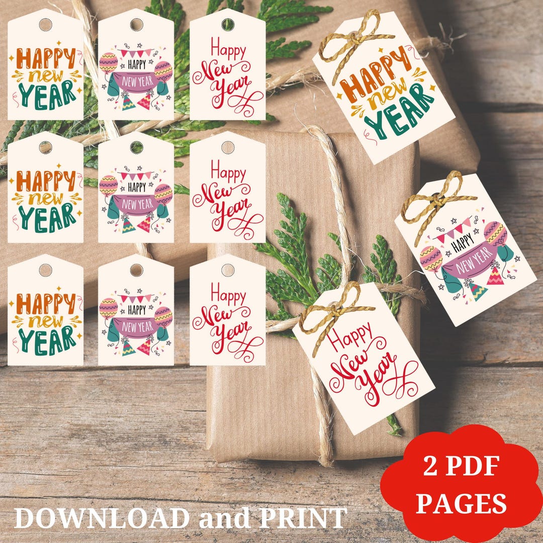 Printable Christmas Gift Tags Merry Christmas Gift Tag Printable ...