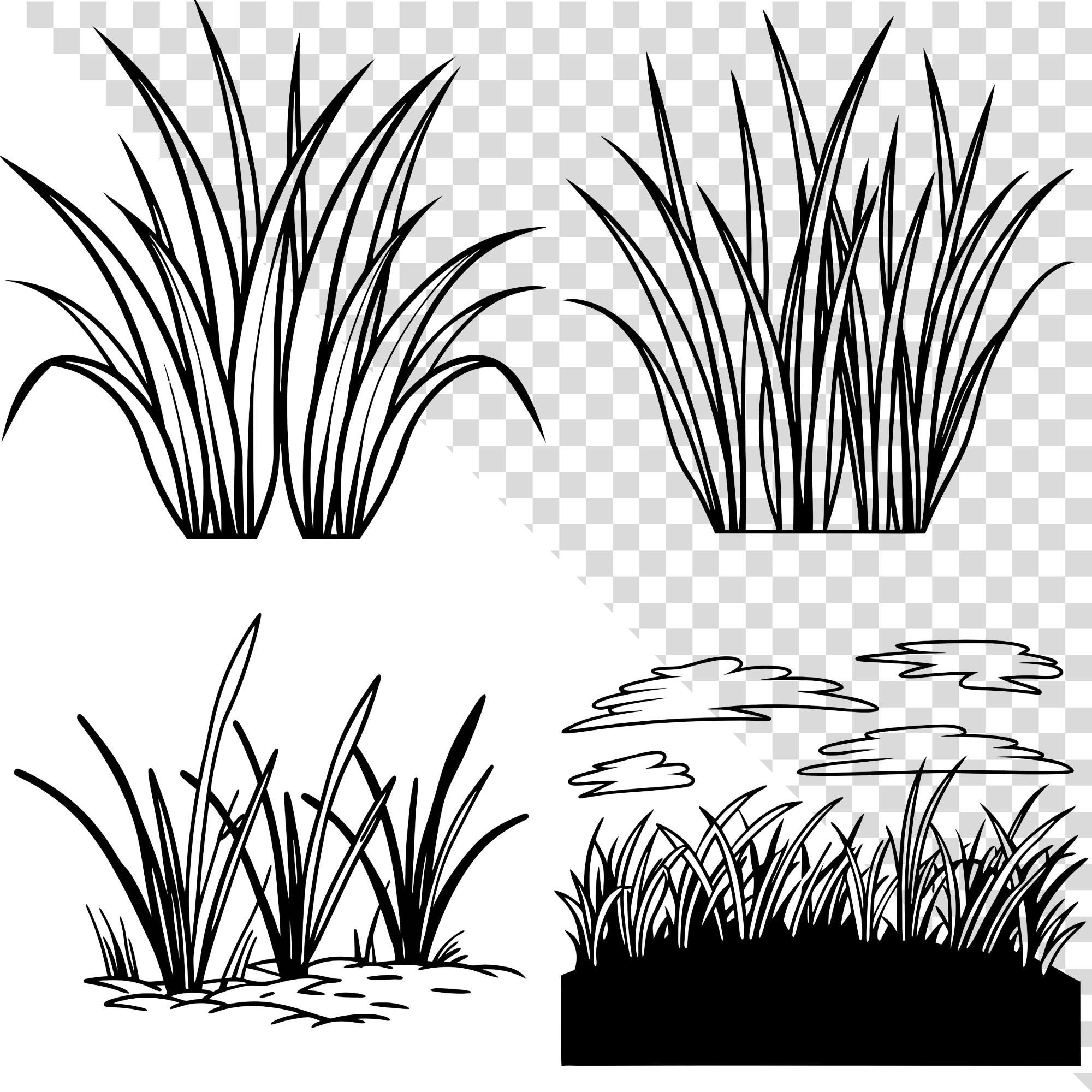 Grass SVG Bundle: Landscape Cut Files for Cricut (digital Download) - Etsy