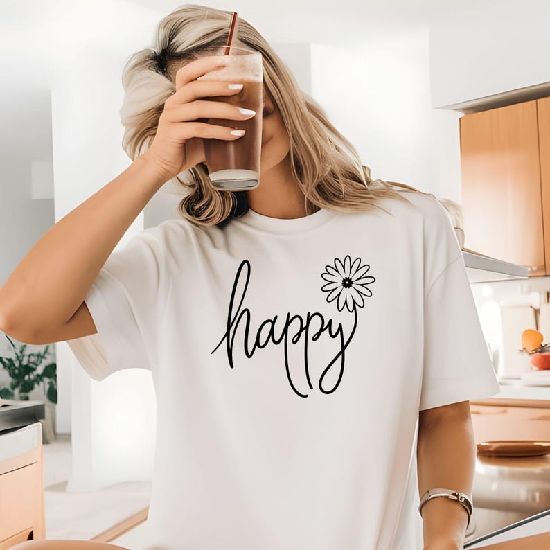 Happy SVG Bundle: Feel Good & Mindfulness Quotes (digital Download) - Etsy